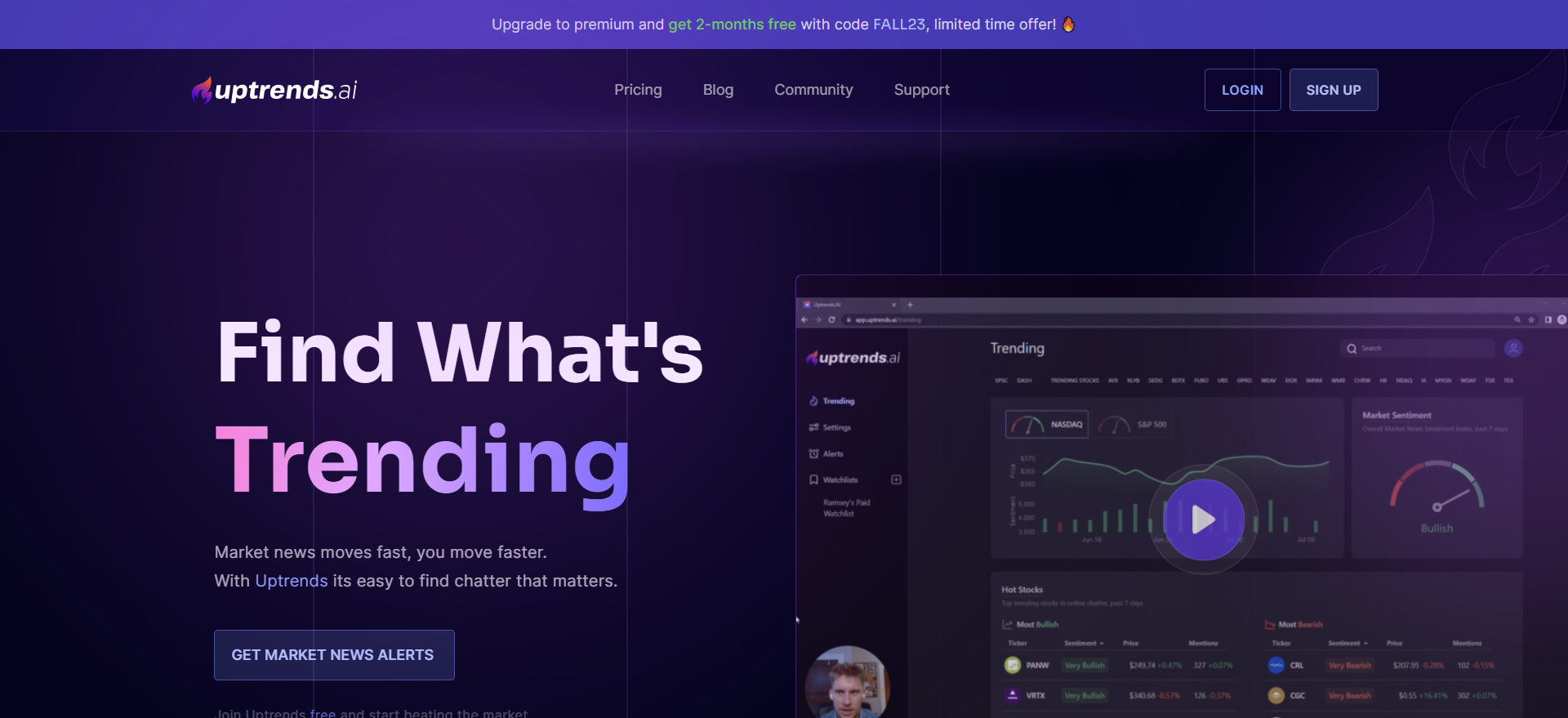 Uptrends.ai – UpAiTools